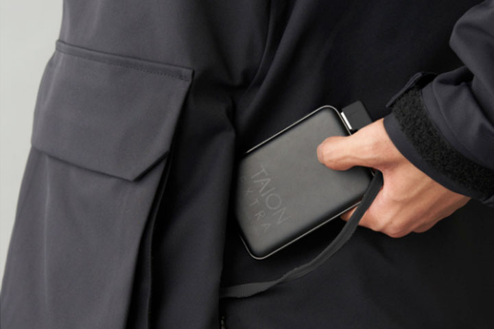 ボタンひとつで全身ほかほか！！温度調節が可能なヒーター付きジャケット＆パンツ「TAION HEATING SYSTEM WEAR」 - bouncy / バウンシー