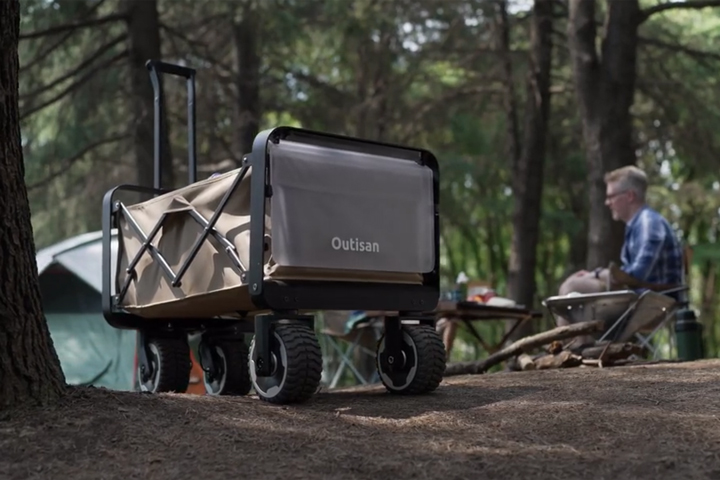 重い荷物を楽々運ぶ。電動アシストキャリーカート「Outisan e-Wagon 」 - bouncy / バウンシー