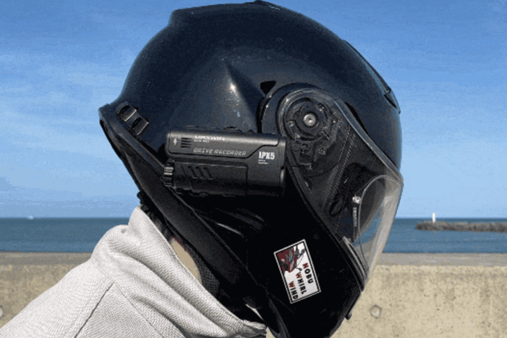 バイクや自転車の前後を録画するドライブレコーダー「BDVR-A002」 - bouncy / バウンシー