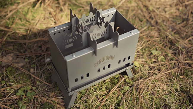 たった285g！ 超コンパクトなキャンプストーブ「SEROTONIN Camping Stove」 - bouncy / バウンシー