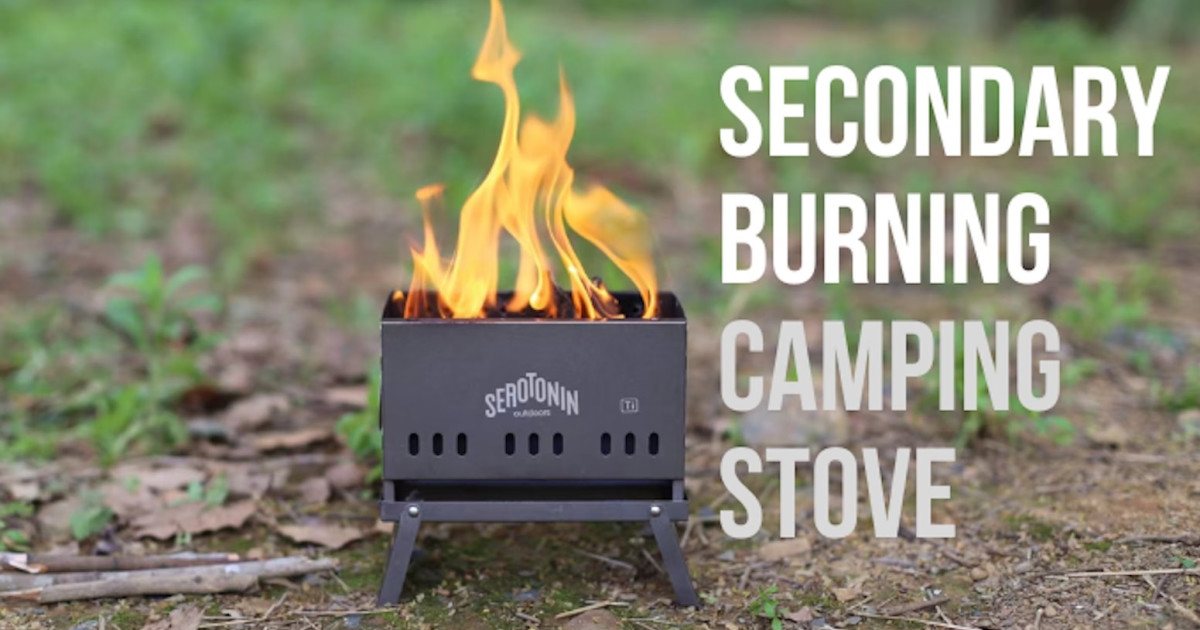 たった285g！ 超コンパクトなキャンプストーブ「SEROTONIN Camping Stove」 - bouncy / バウンシー