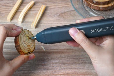 力をかけずにスイスイカットできる! ポータブル超音波カッター「MAGICUTTER」 - bouncy / バウンシー