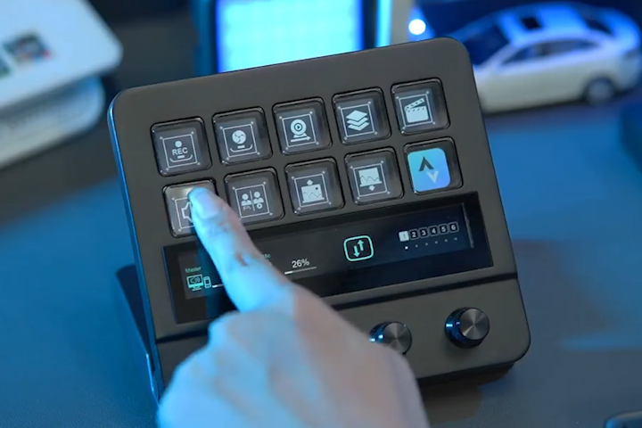 ショートカットで作業爆速！？液晶付き左手デバイス「MBox N4」 - bouncy / バウンシー