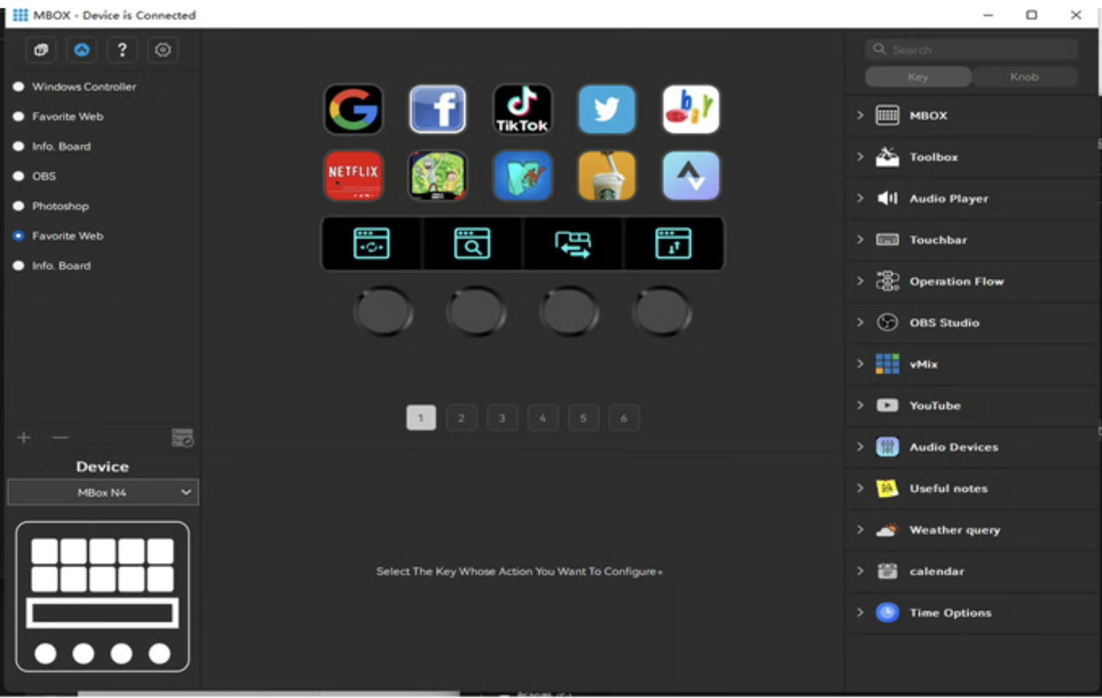 ショートカットで作業爆速！？液晶付き左手デバイス「MBox N4」 - bouncy / バウンシー
