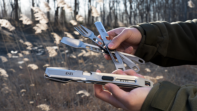 アウトドアの必需品？ 持ち運びやすく多機能なカトラリーセット「EATi Mag」 - bouncy / バウンシー