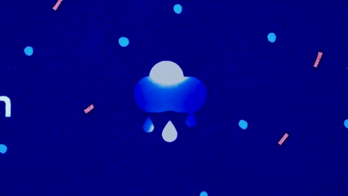 今どきのポスターは天気を教えてくれる。スマートインクを使ったポスター「Typified」 - bouncy / バウンシー