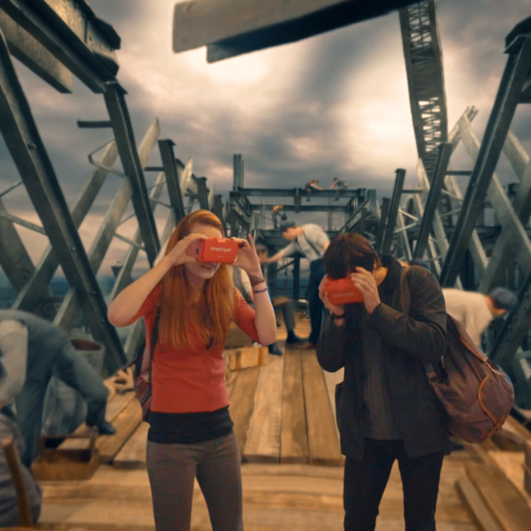 過去の世界遺産へタイムスリップ！ スマホで簡単VR「TimeLooper」。 - bouncy / バウンシー