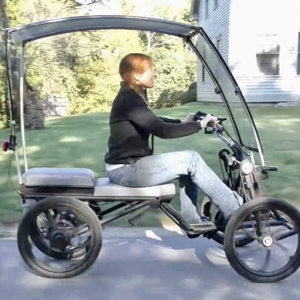 太陽の力で爆速走行！ 四輪電動ペダルバイク「Screecher Pedalcycle」 - bouncy / バウンシー