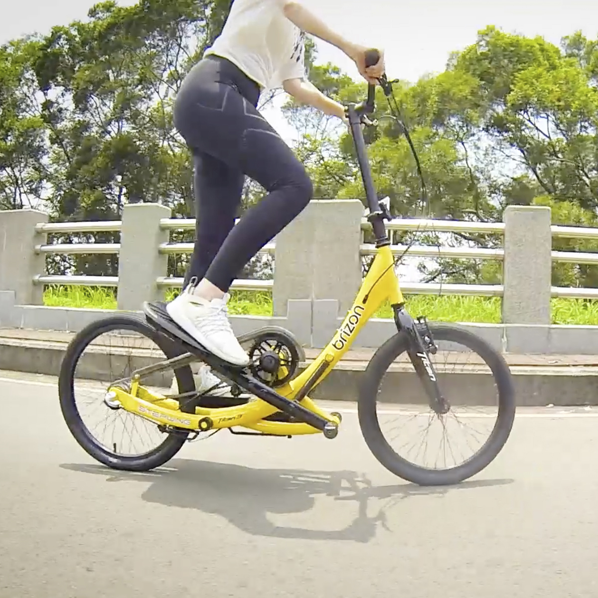 日々の移動をエクササイズに変える？ ユニークなフィットネス自転車「Stepwing」 - bouncy / バウンシー