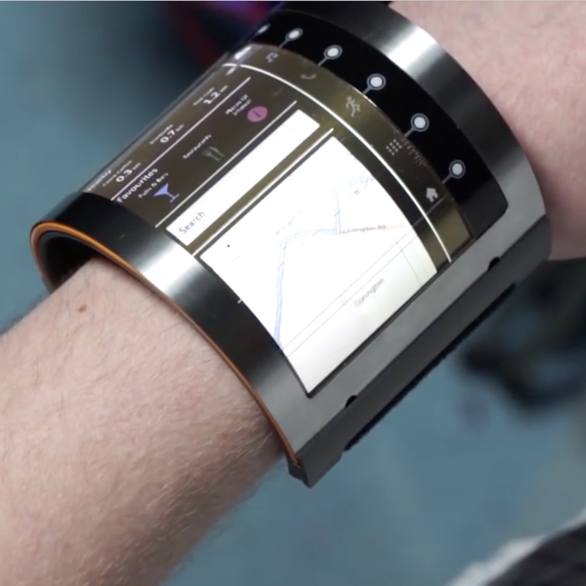 紙のように軽く折り曲げられる新世代ディスプレイ「Flexible OLCD」 - bouncy / バウンシー